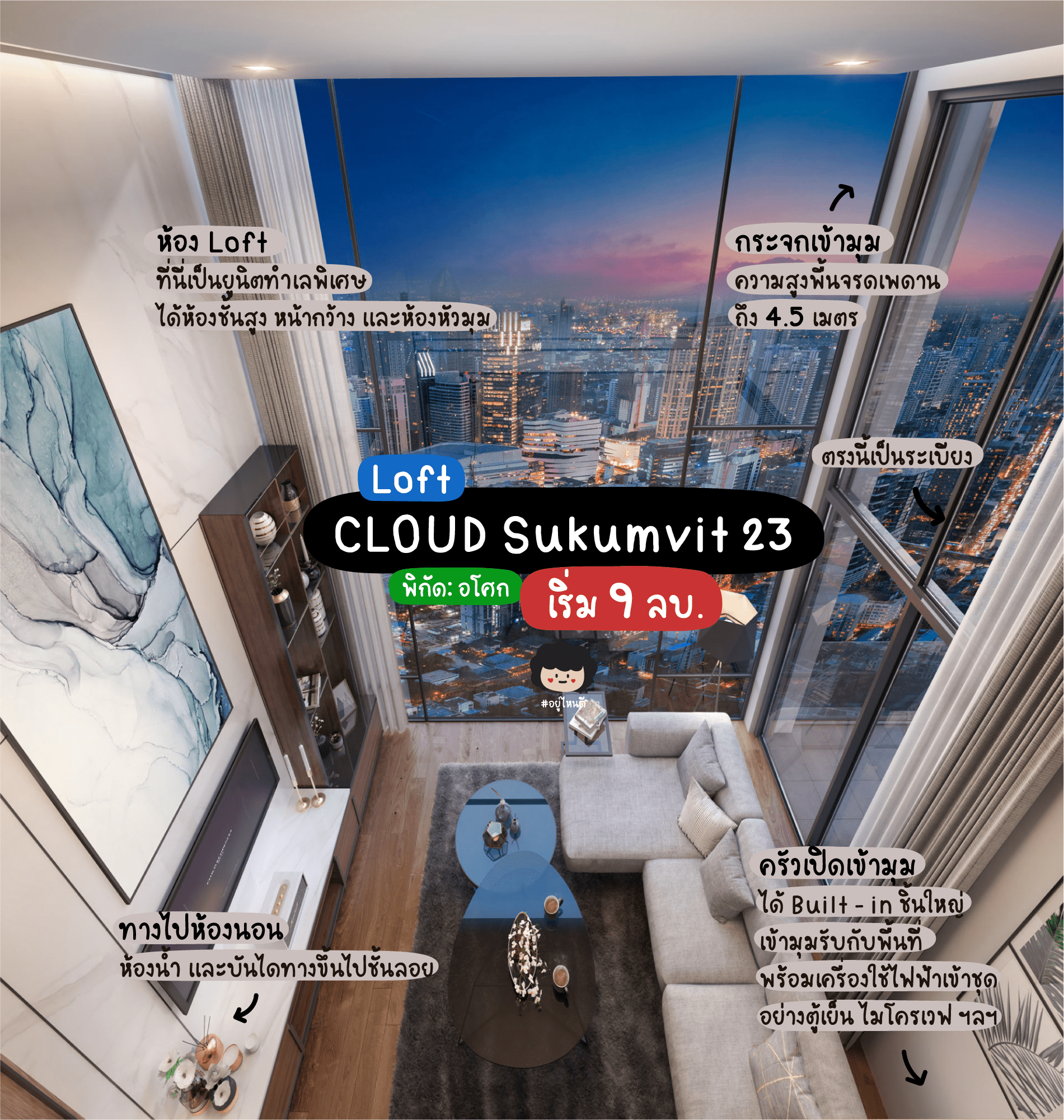 #อยู่ไหนดี Loft vs Duplex ? รวมคอนโดห้อง 2 ชั้นทั้งหมด 50 คอนโดฉบับอัป ...